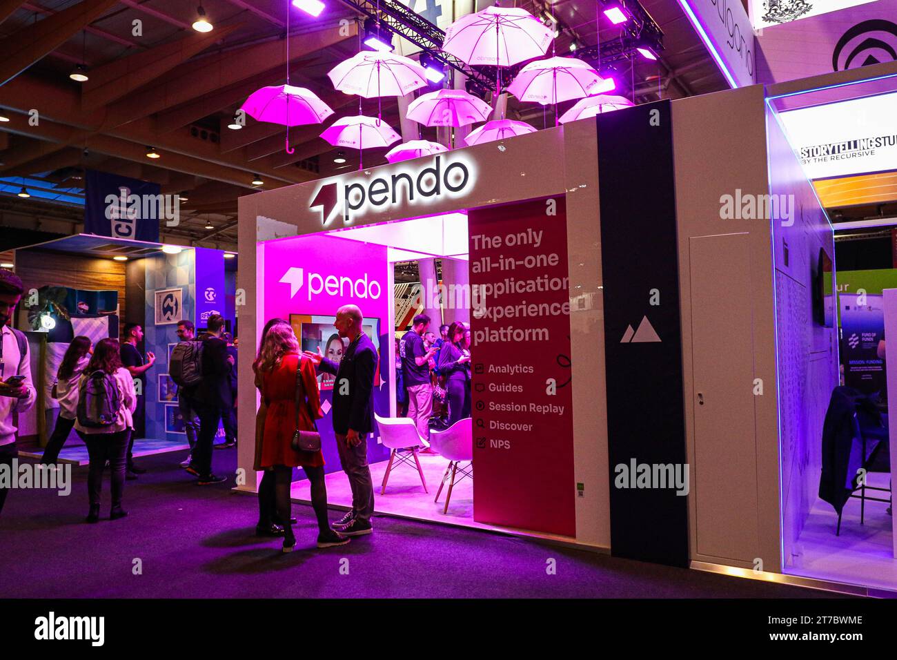 Lisboa, Portugal. 14th Nov, 2023. Venue of Web Summit 2023 at the ...