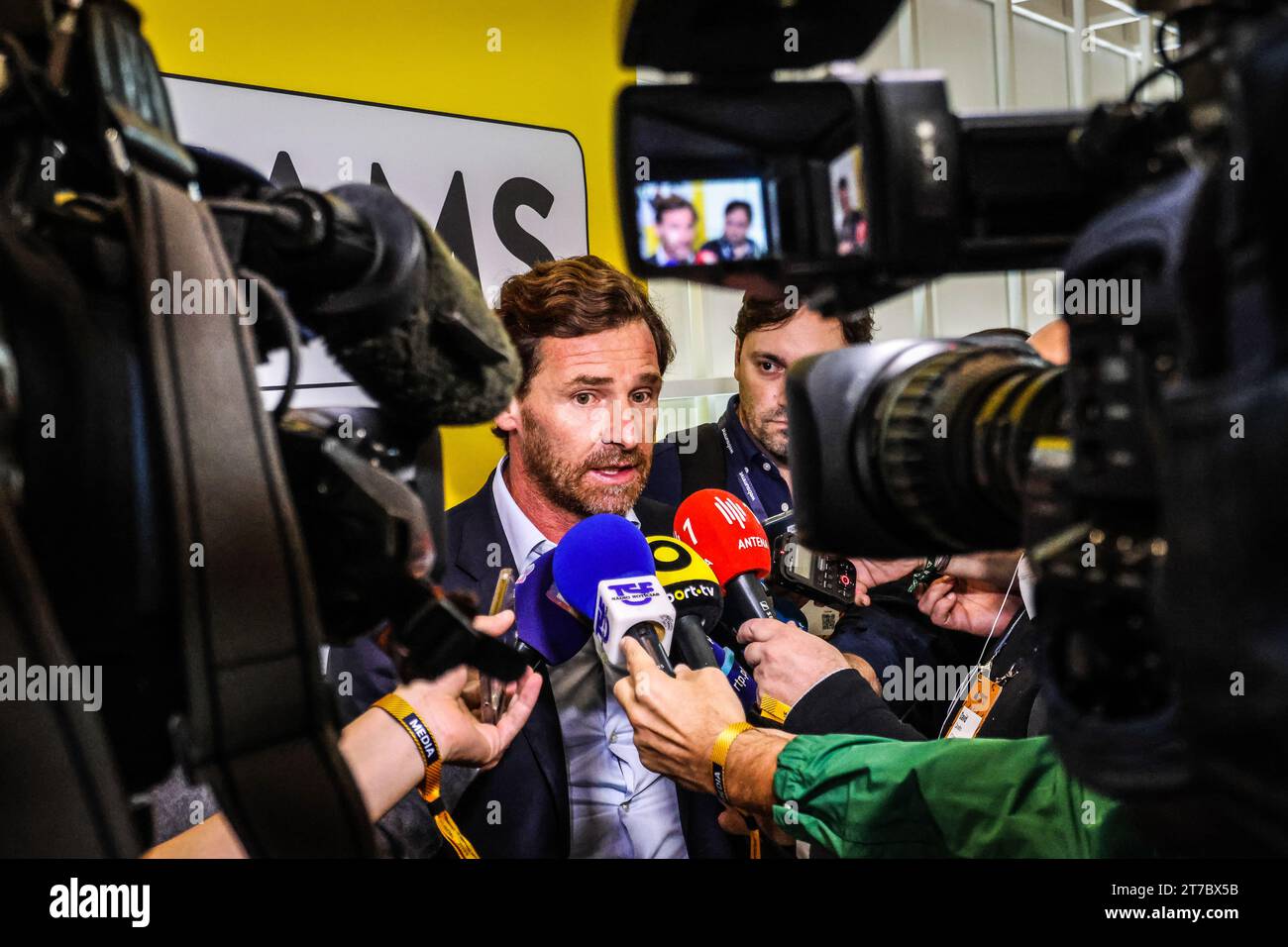 Lisboa, Portugal. 14th Nov, 2023. André Villas-Boas, Football Manager ...