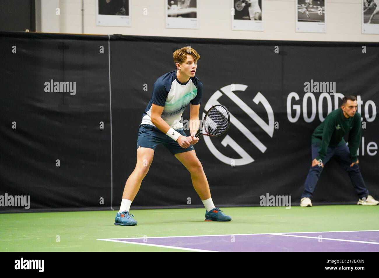 Stockholm, Good To Great tennis academy, Sweden, 11 14 2023, Jakub ...
