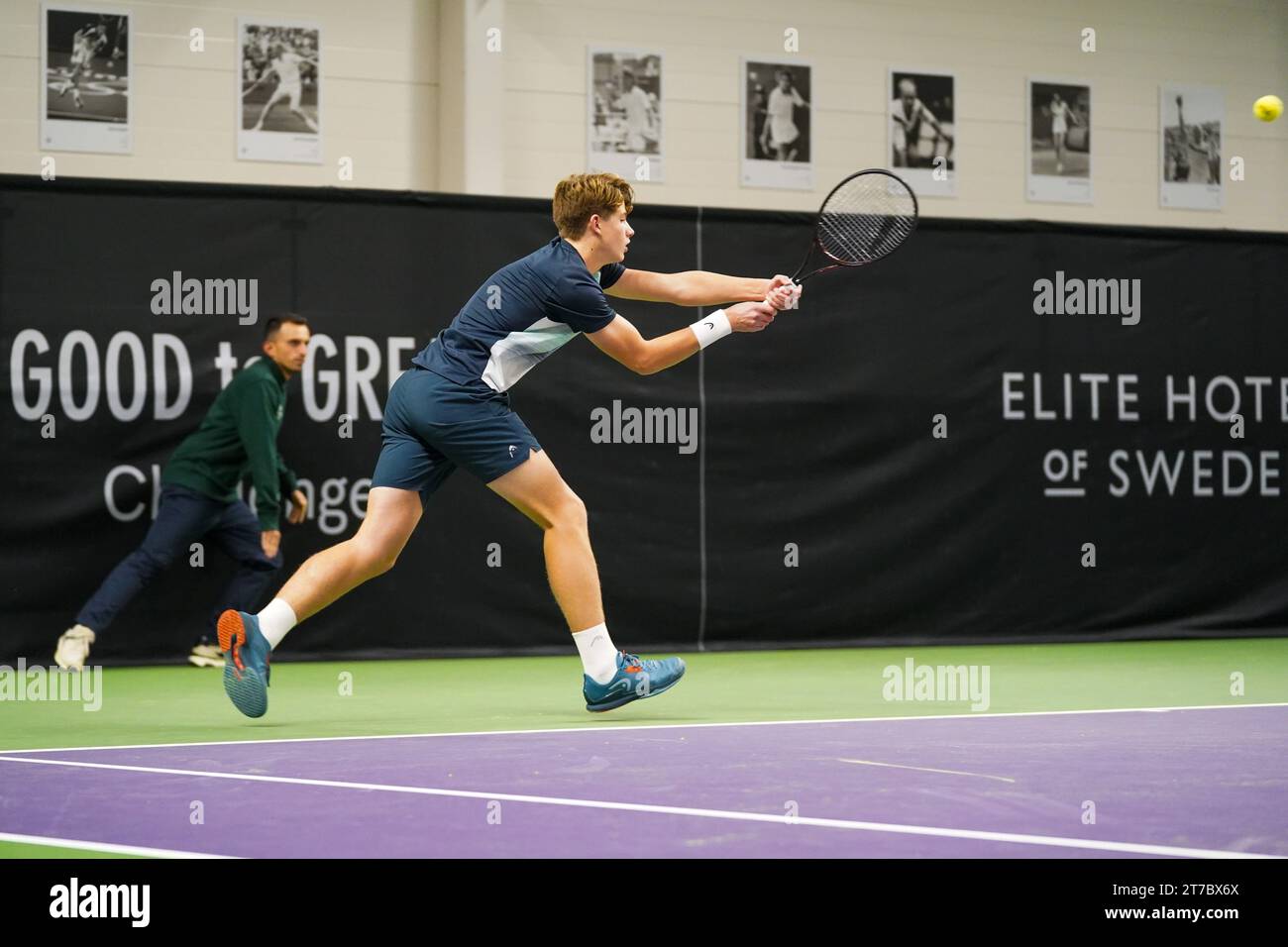 Stockholm, Good To Great tennis academy, Sweden, 11 14 2023, Jakub ...