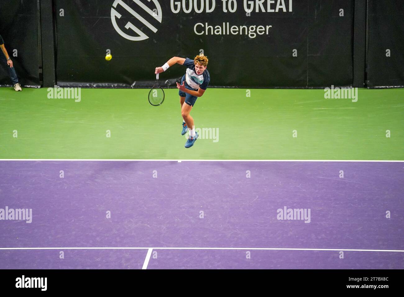 Stockholm, Good To Great tennis academy, Sweden, 11 14 2023, Jakub ...