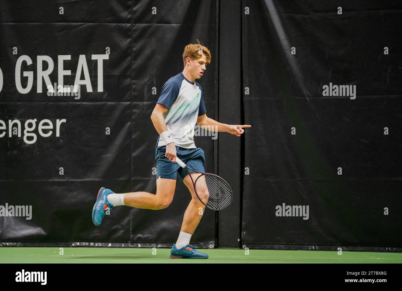 Stockholm, Good To Great tennis academy, Sweden, 11 14 2023, Jakub ...