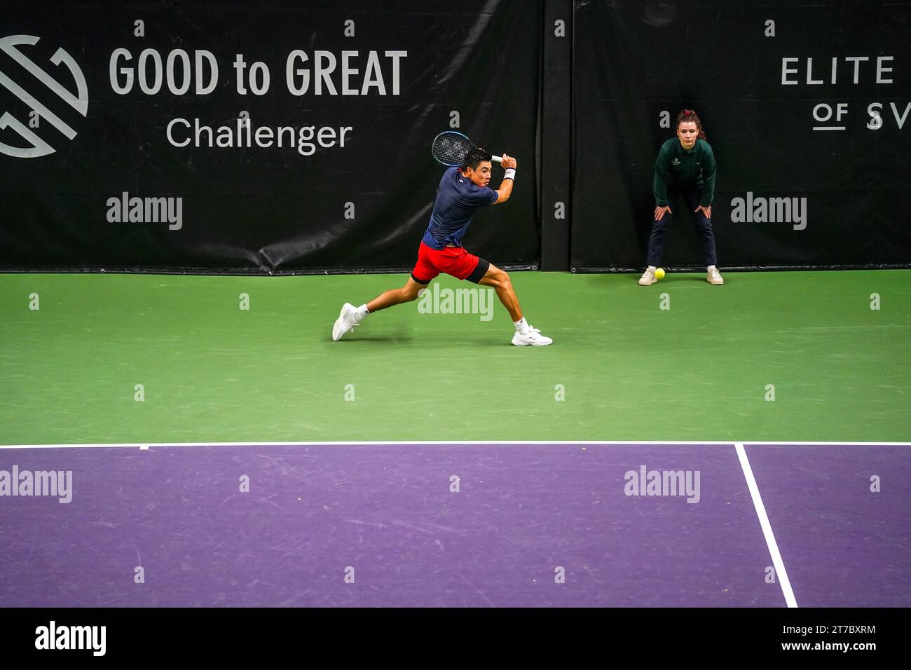 Stockholm, Good To Great tennis academy, Sweden, 11 14 2023, Brandon ...