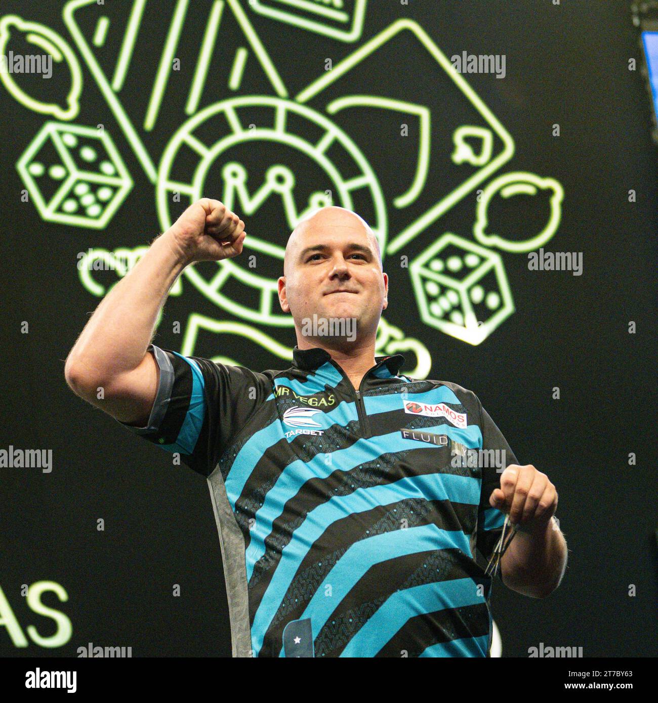 WV Active, Aldersley, Wolverhampton, UK. 14th Nov, 2023. 2023 PDC Grand ...