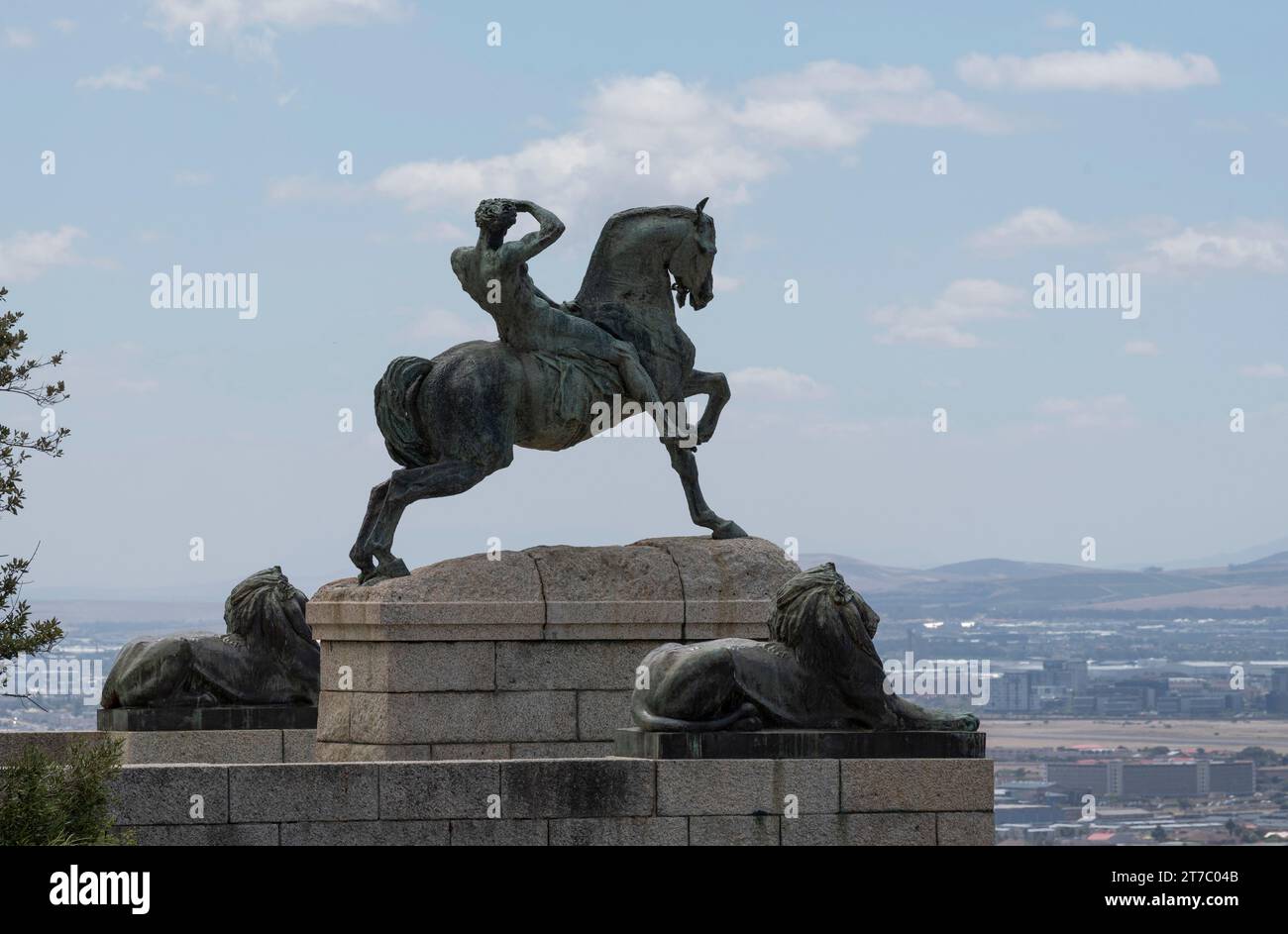 Rhodes Memorial, Cape Town, South Africa. 01.02.2023. The Physical ...