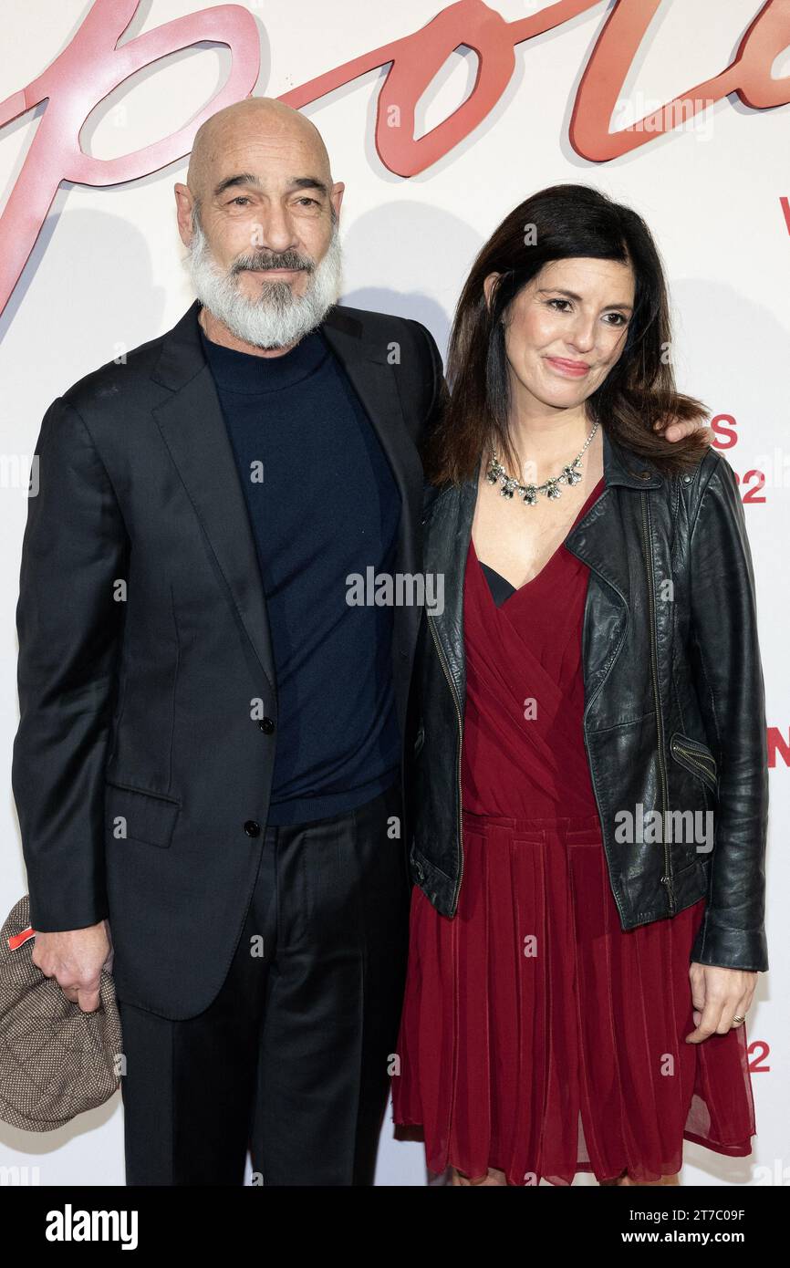 Paris, France. 15th Nov, 2023. Jean-Marc Barr and Stella di Tocco ...