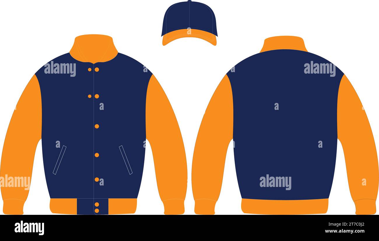 Soft shell Jackets Mock ups Stock Vector Image & Art - Alamy