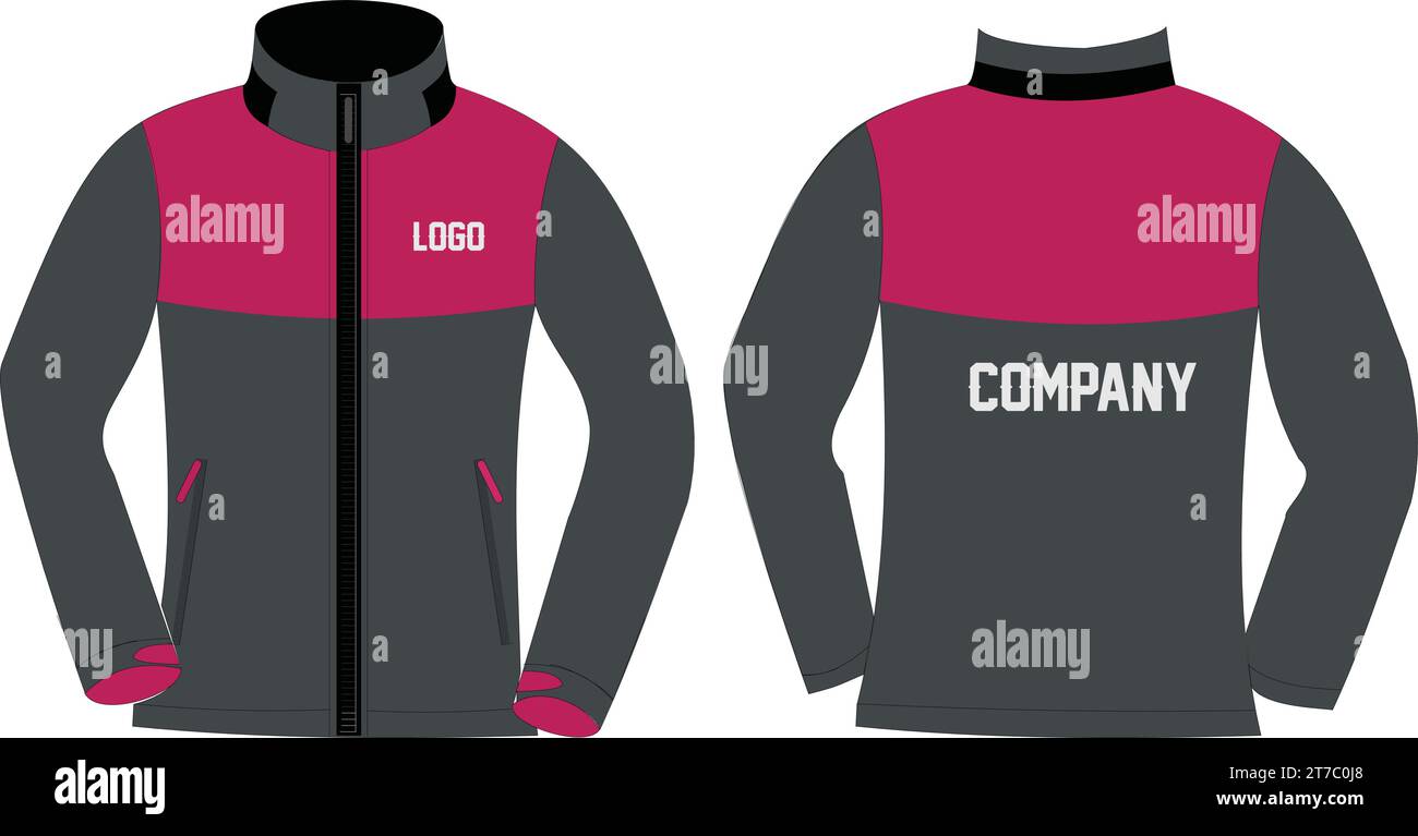 Female hood rear view Stock Vector Images - Alamy