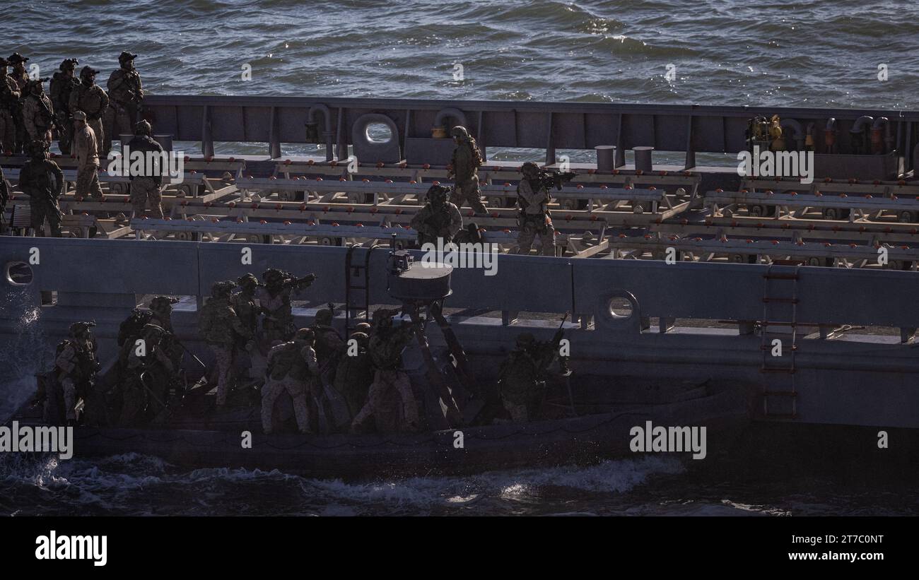 U.S. Marines with Maritime Special Purpose Force (MSPF), 24th Marine ...