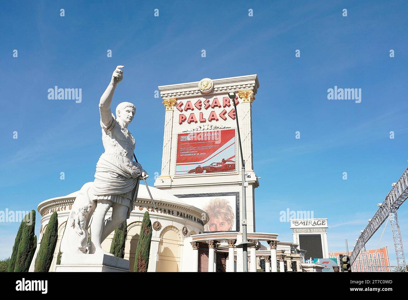 Caesars palace grand prix circuit hi-res stock photography and images ...