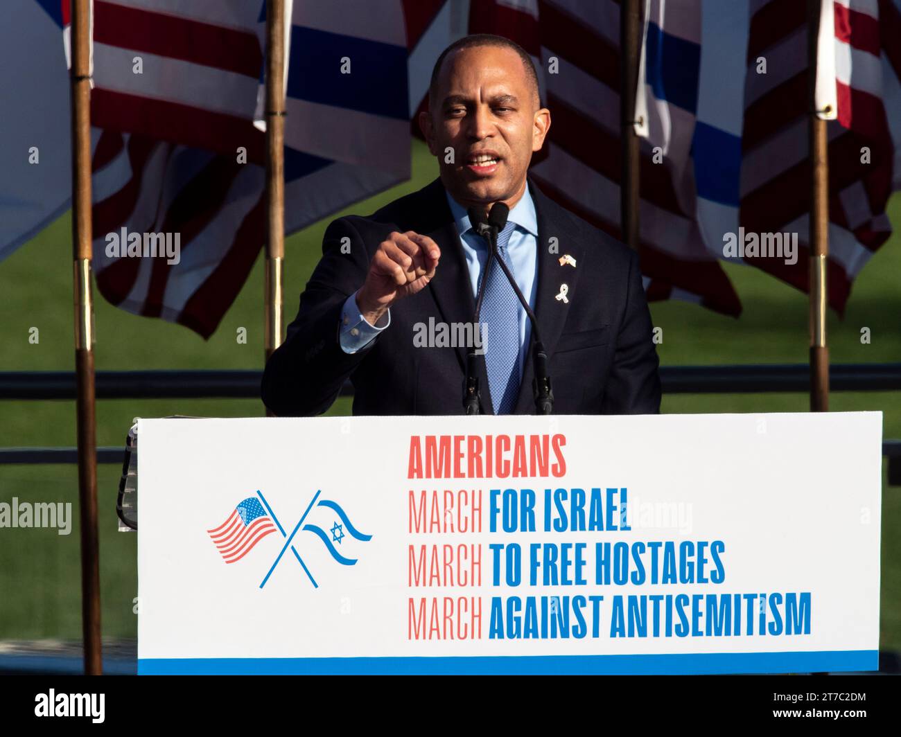 Hakeem jeffries israel hi-res stock photography and images - Alamy