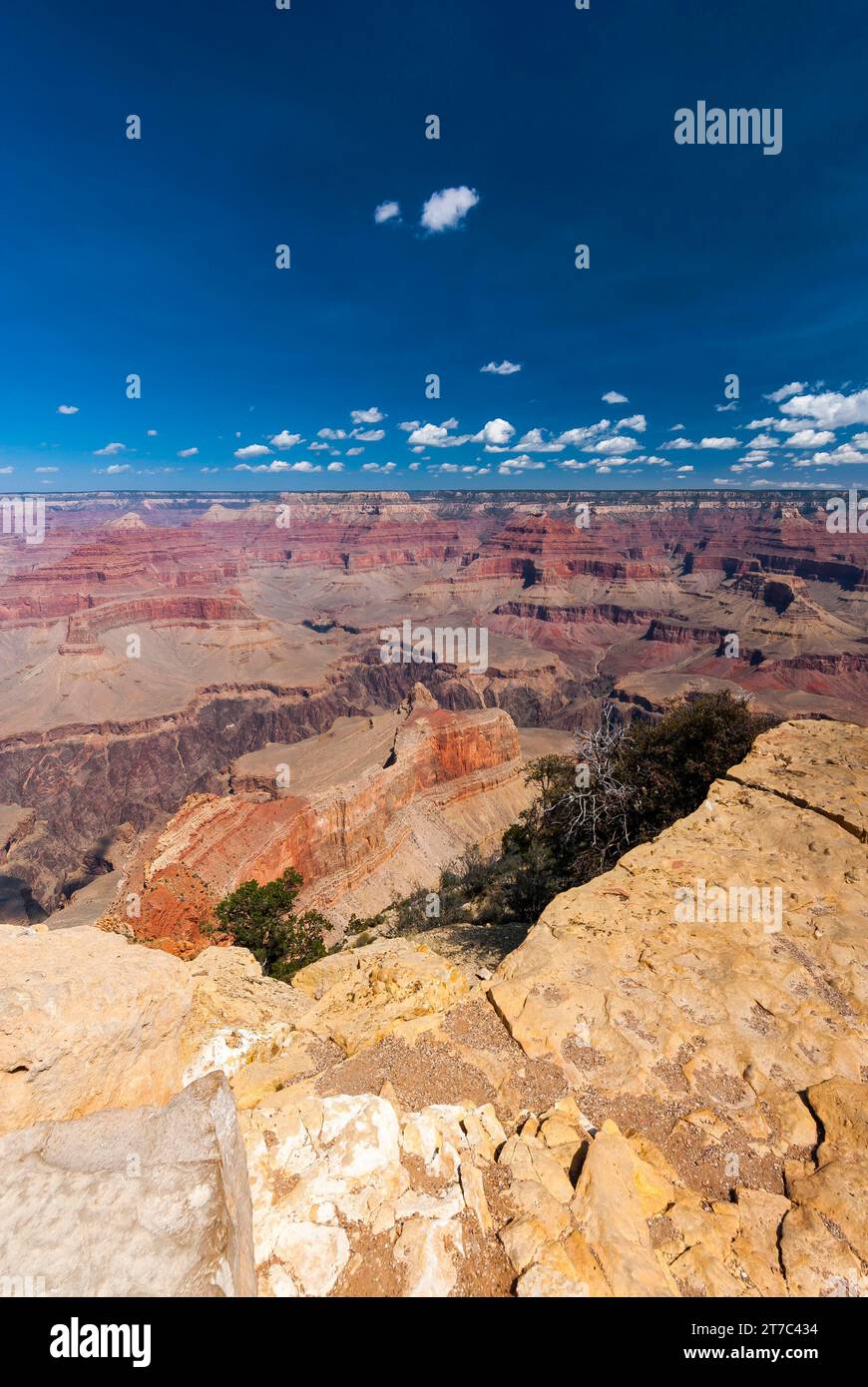 Viewpoint, Powell point, hiking trail Hermits rest route, South rim ...