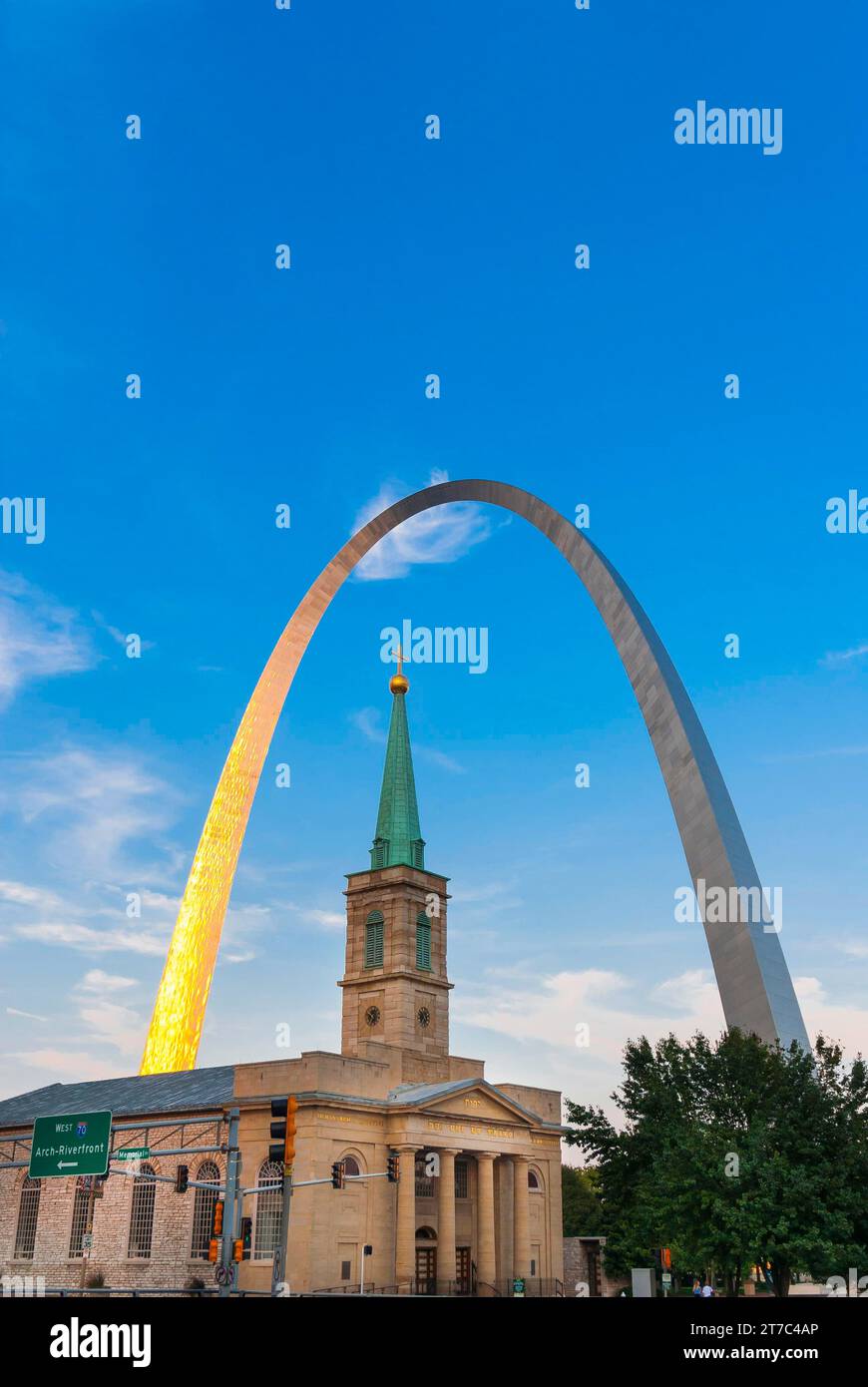 Gateway arch, gateway of the west, landmark, arch, architecture, sunset ...