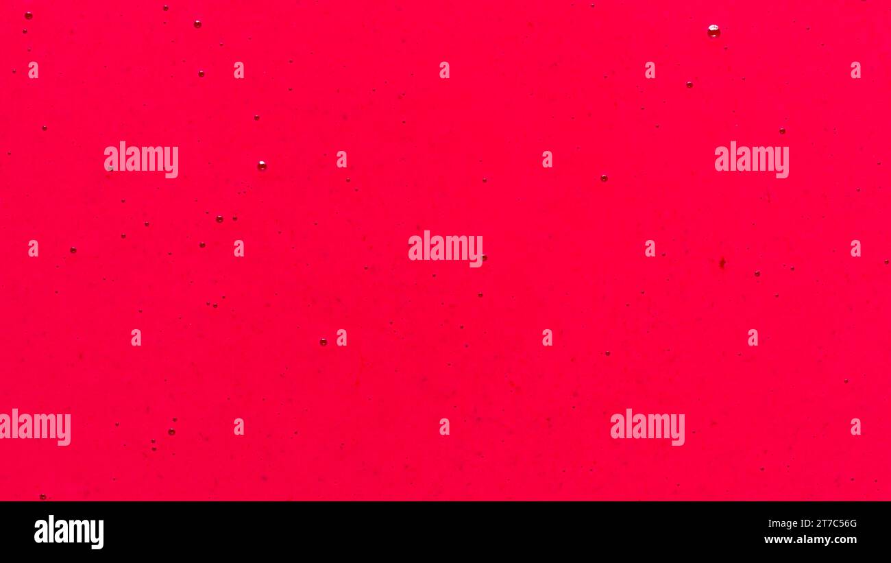 Top view red creamy surface Stock Photo - Alamy