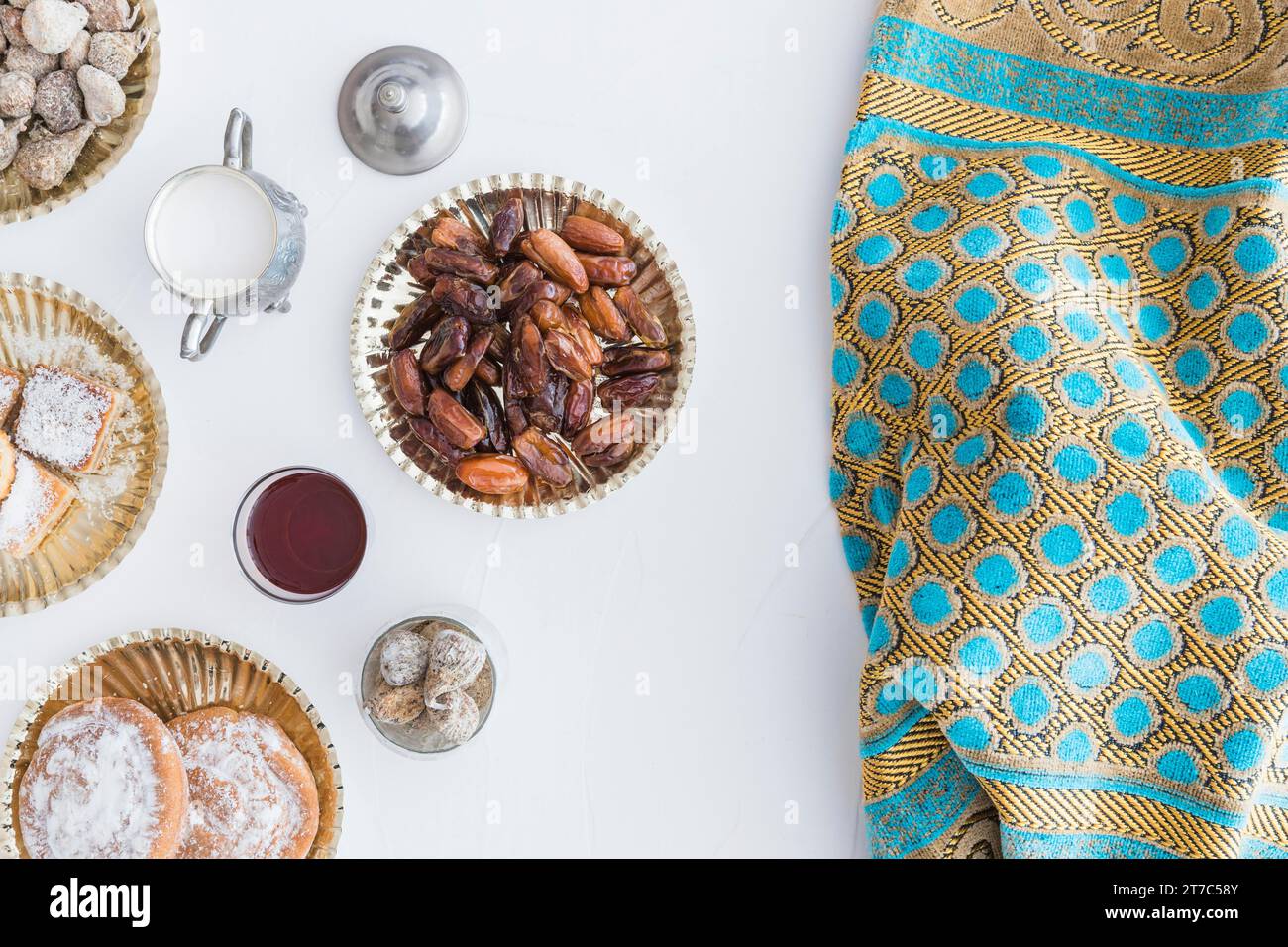 Traditional sweets white Stock Photo - Alamy