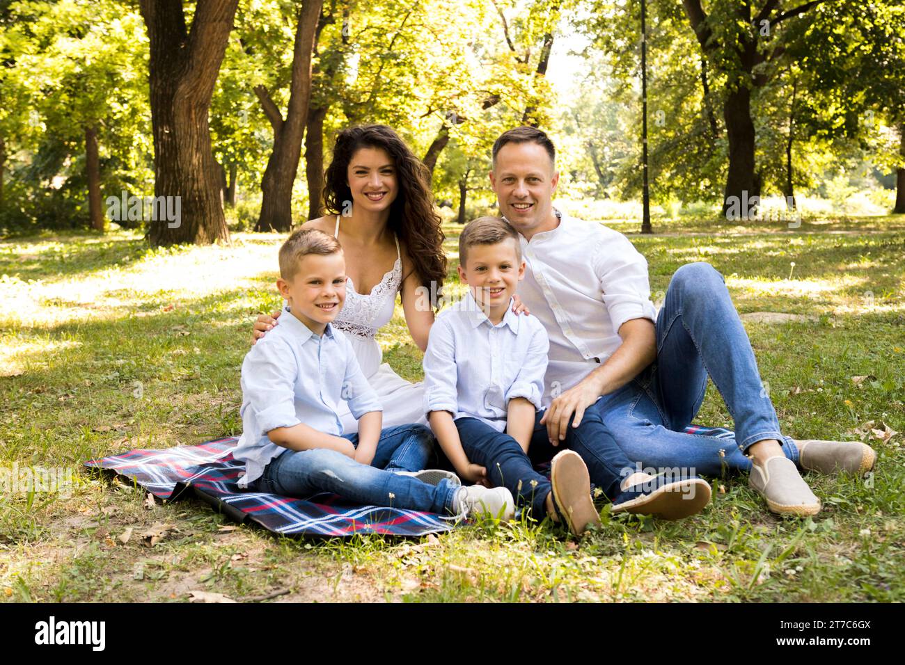 Spending time with family active hi-res stock photography and images ...