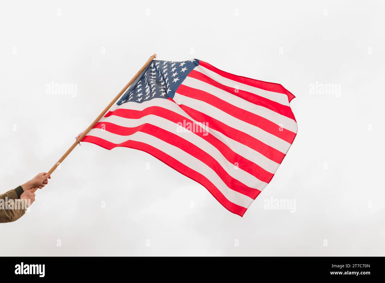 People flag hands hi-res stock photography and images - Alamy