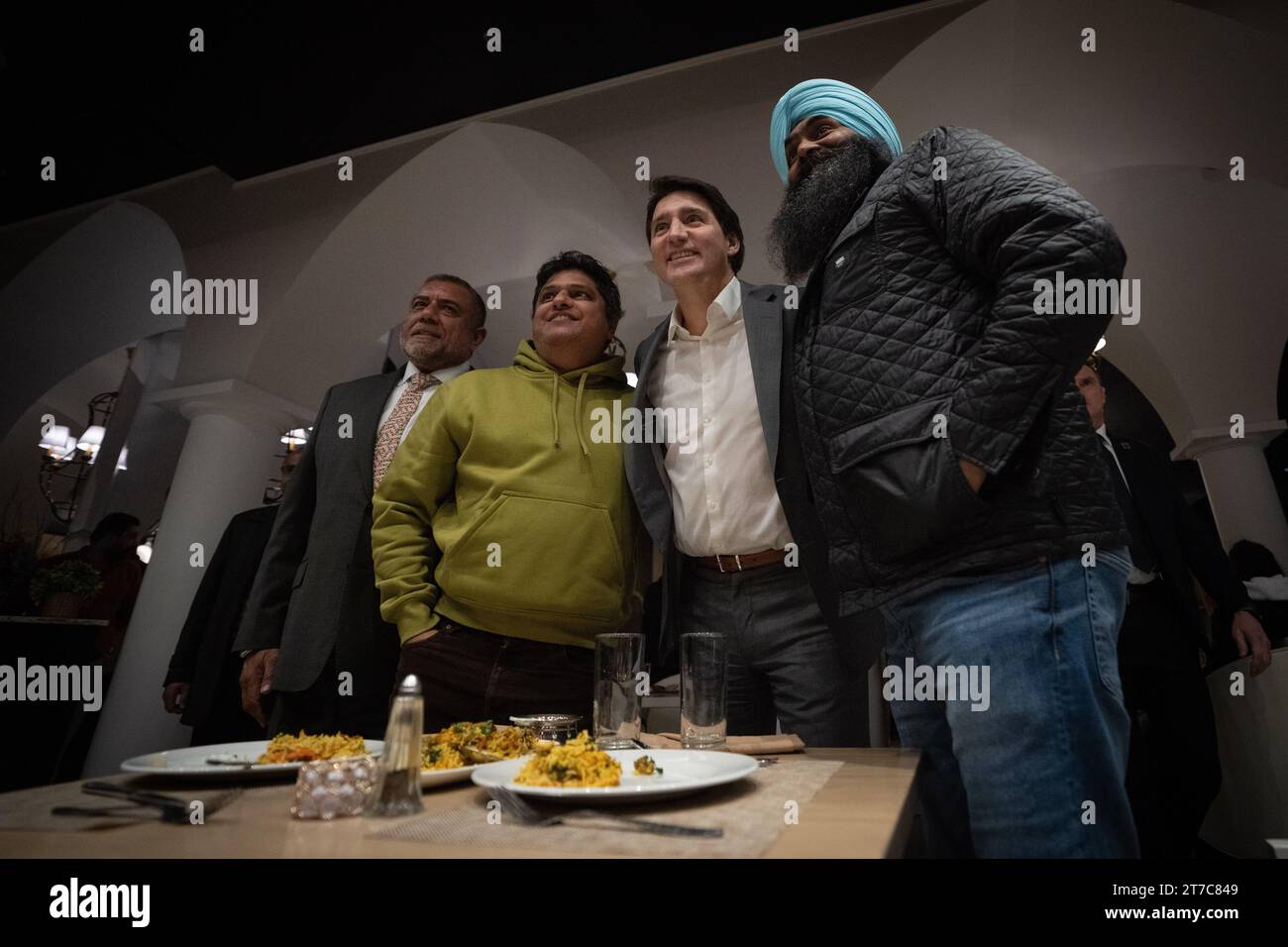 Surrey, Canada. 14th Nov, 2023. Surrey-Newton Member of Parliament Sukh ...