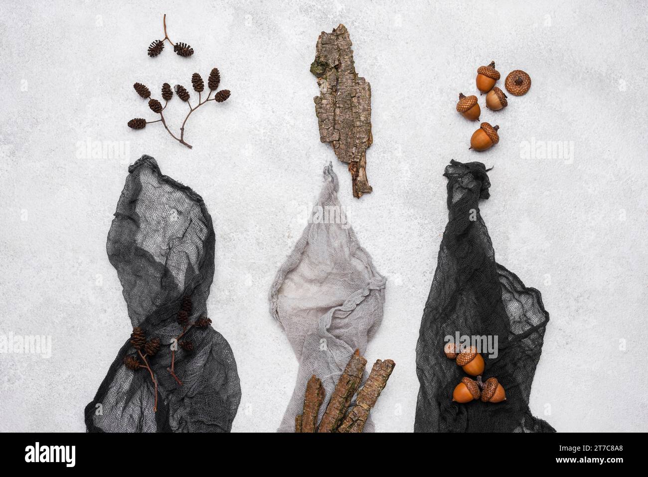 Top view oragnic dye collection Stock Photo - Alamy