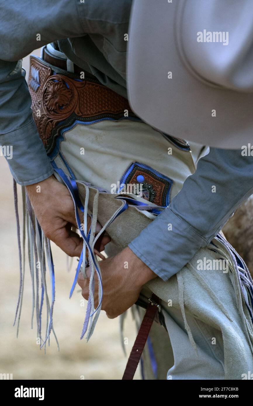 Rodeo chaps hi-res stock photography and images - Alamy