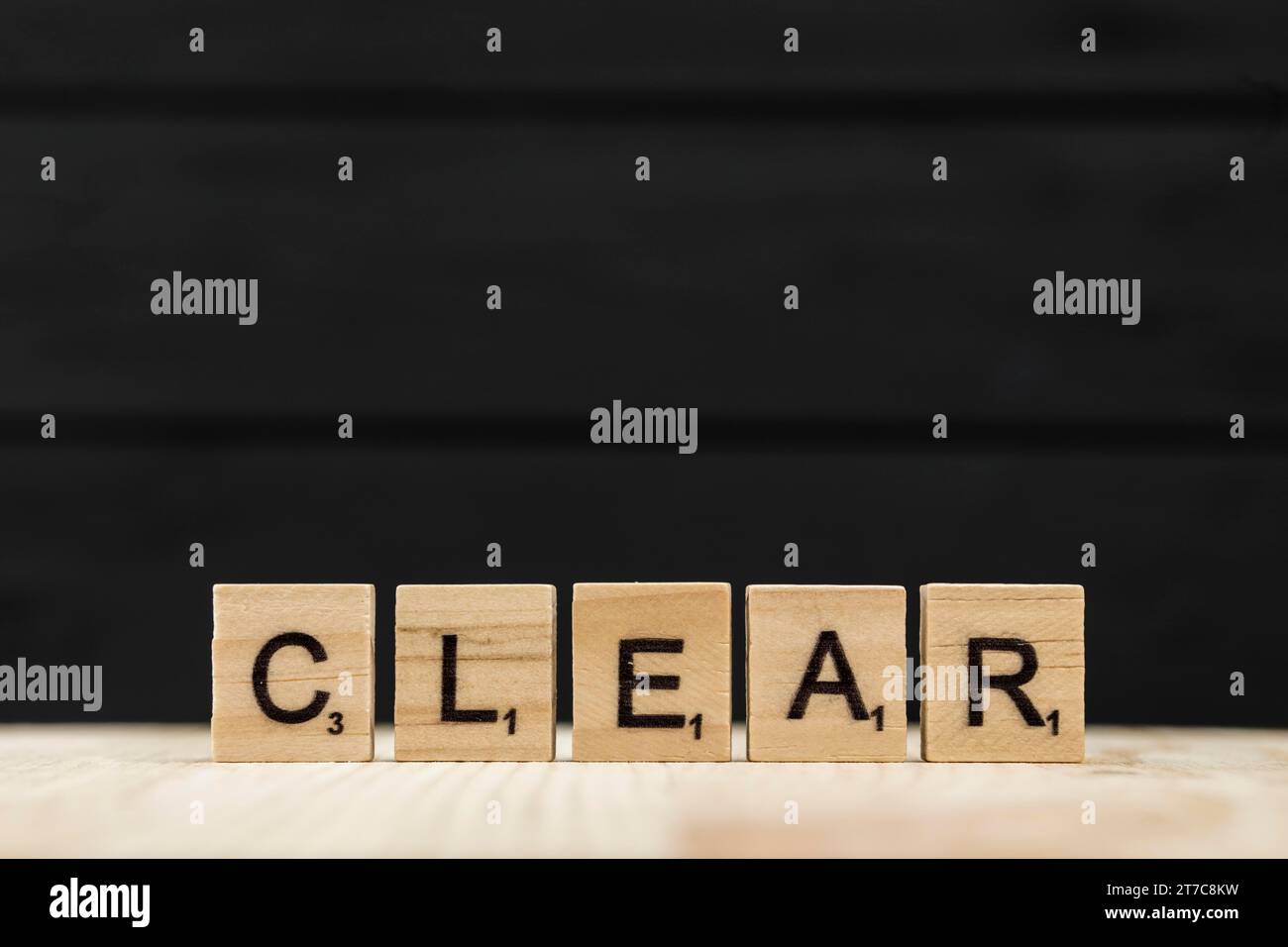 Clear word hi-res stock photography and images - Alamy