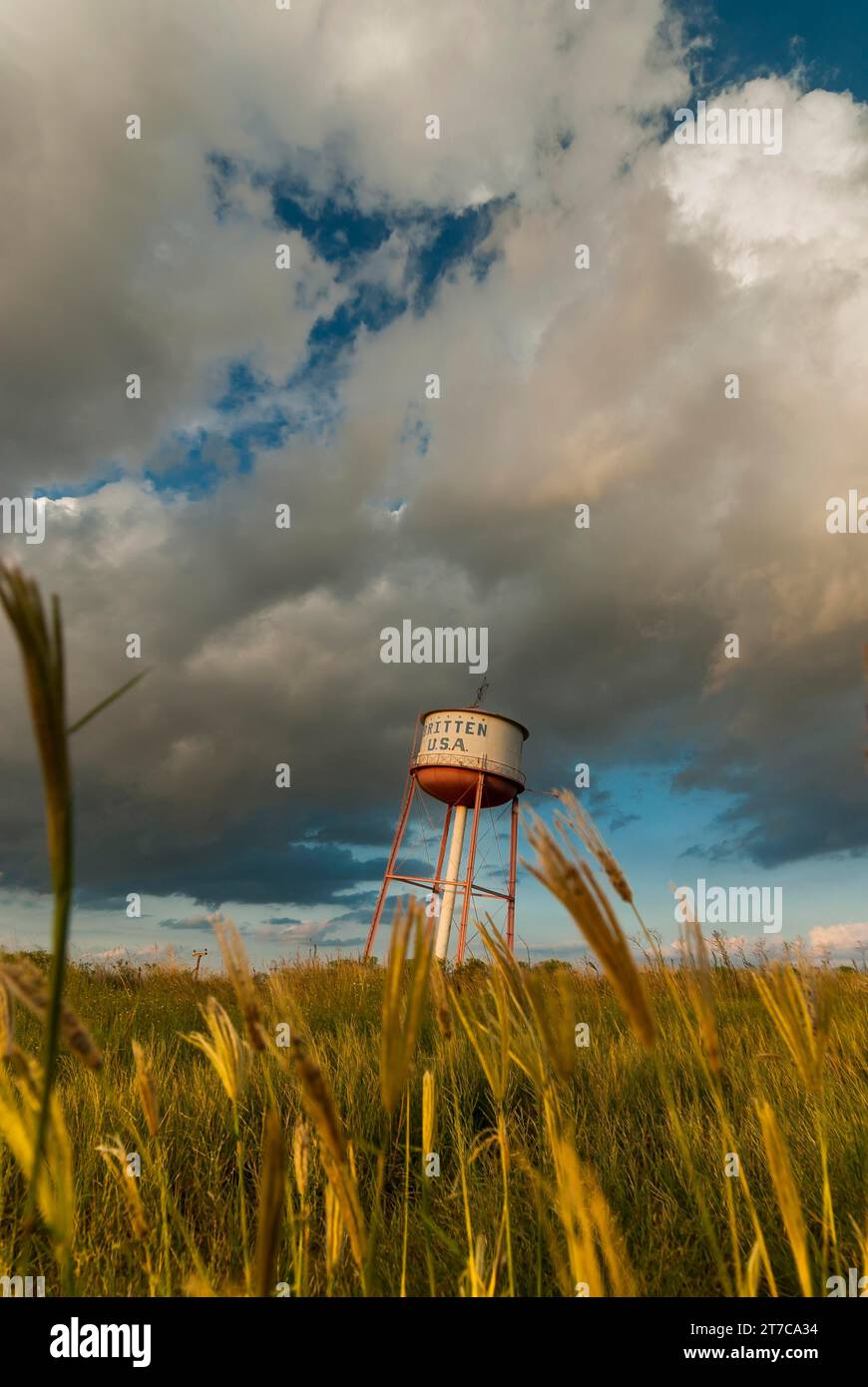 Historic water tower, historic, history, water, leaning, dam, clouds ...