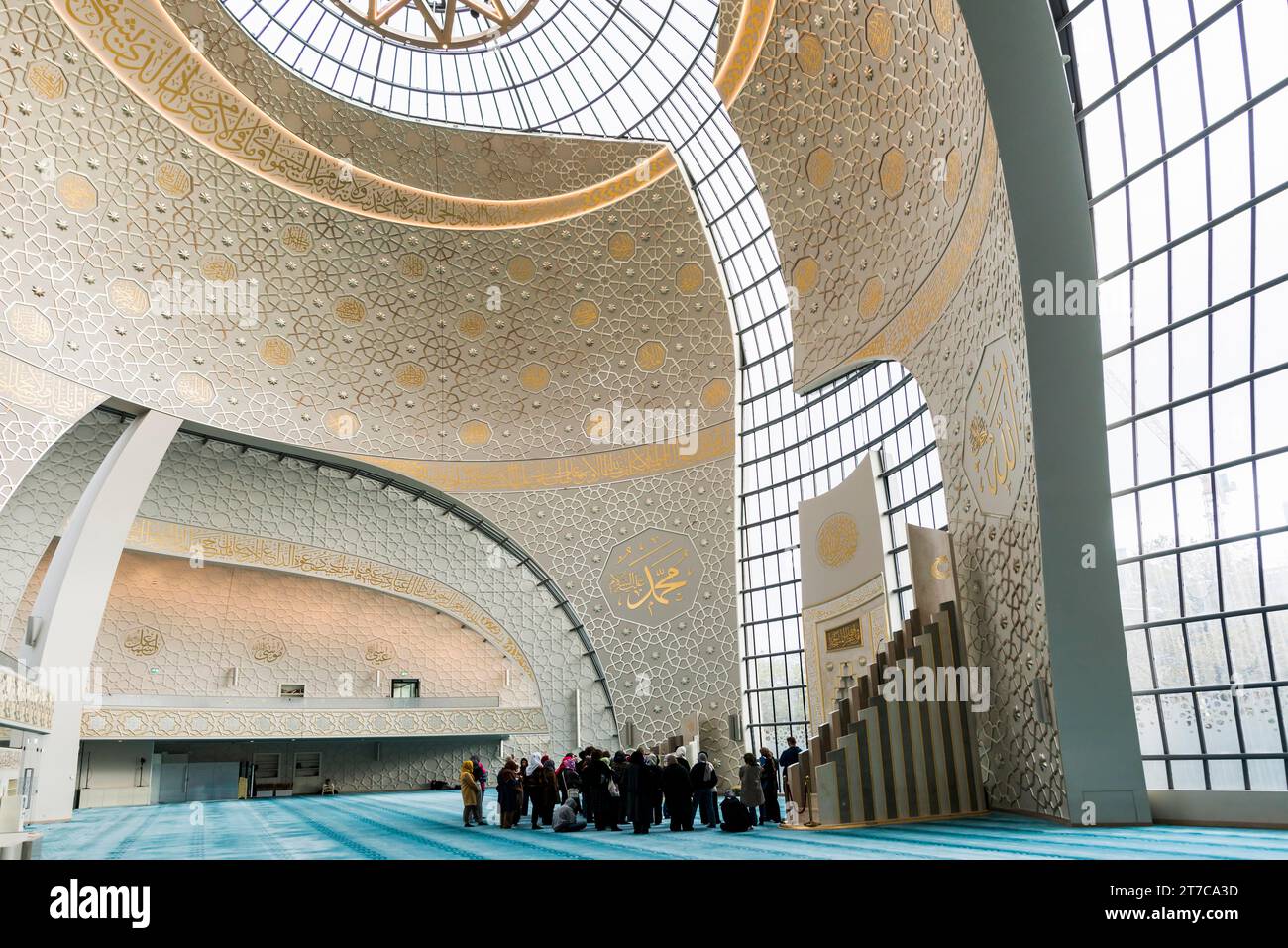DITIB Central Mosque Cologne, Architects Gottfried and Paul Boehm ...