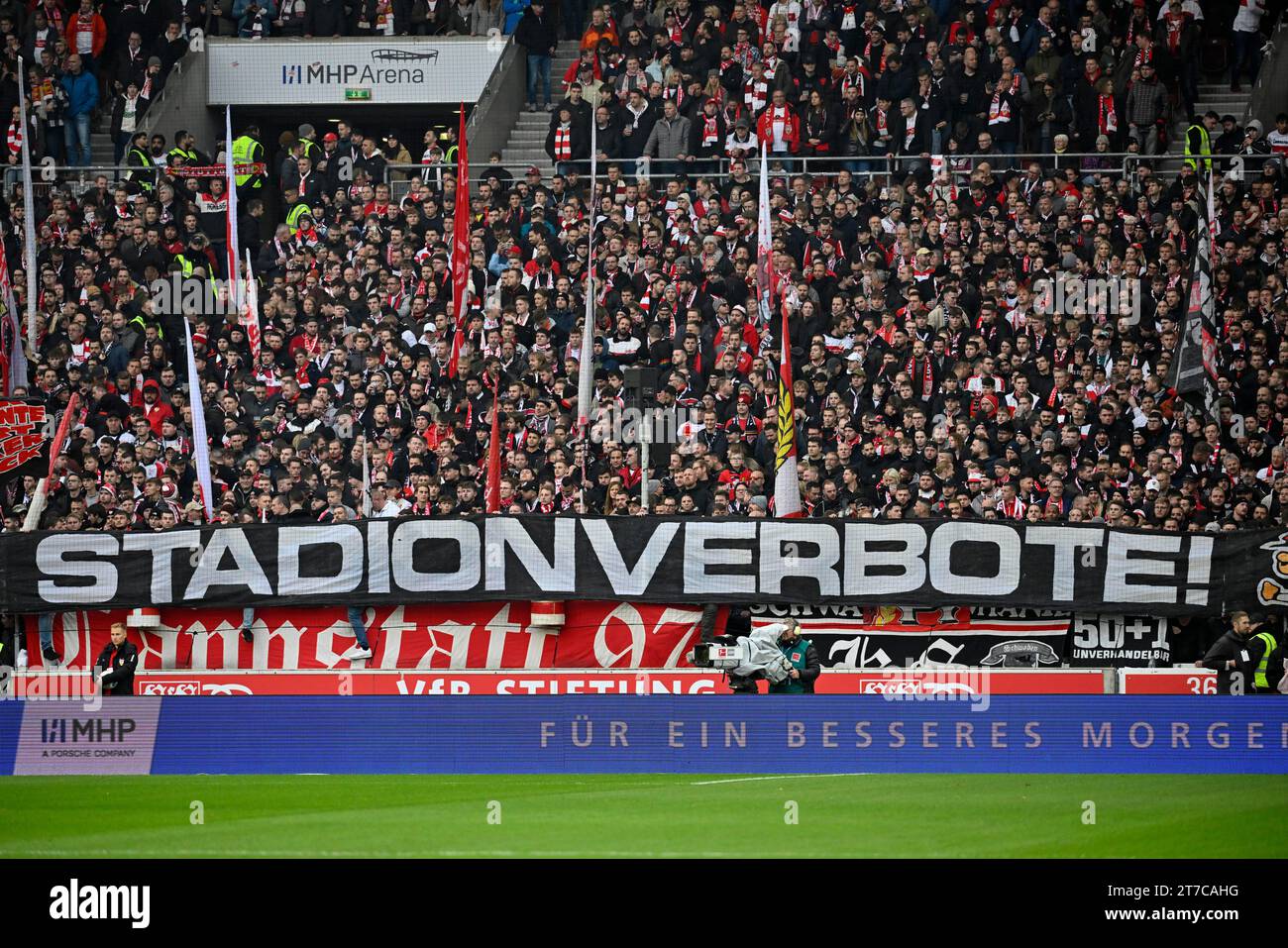 banner stadium ban, stadium bans, Cannstatter Kurve, fan block, VfB ...