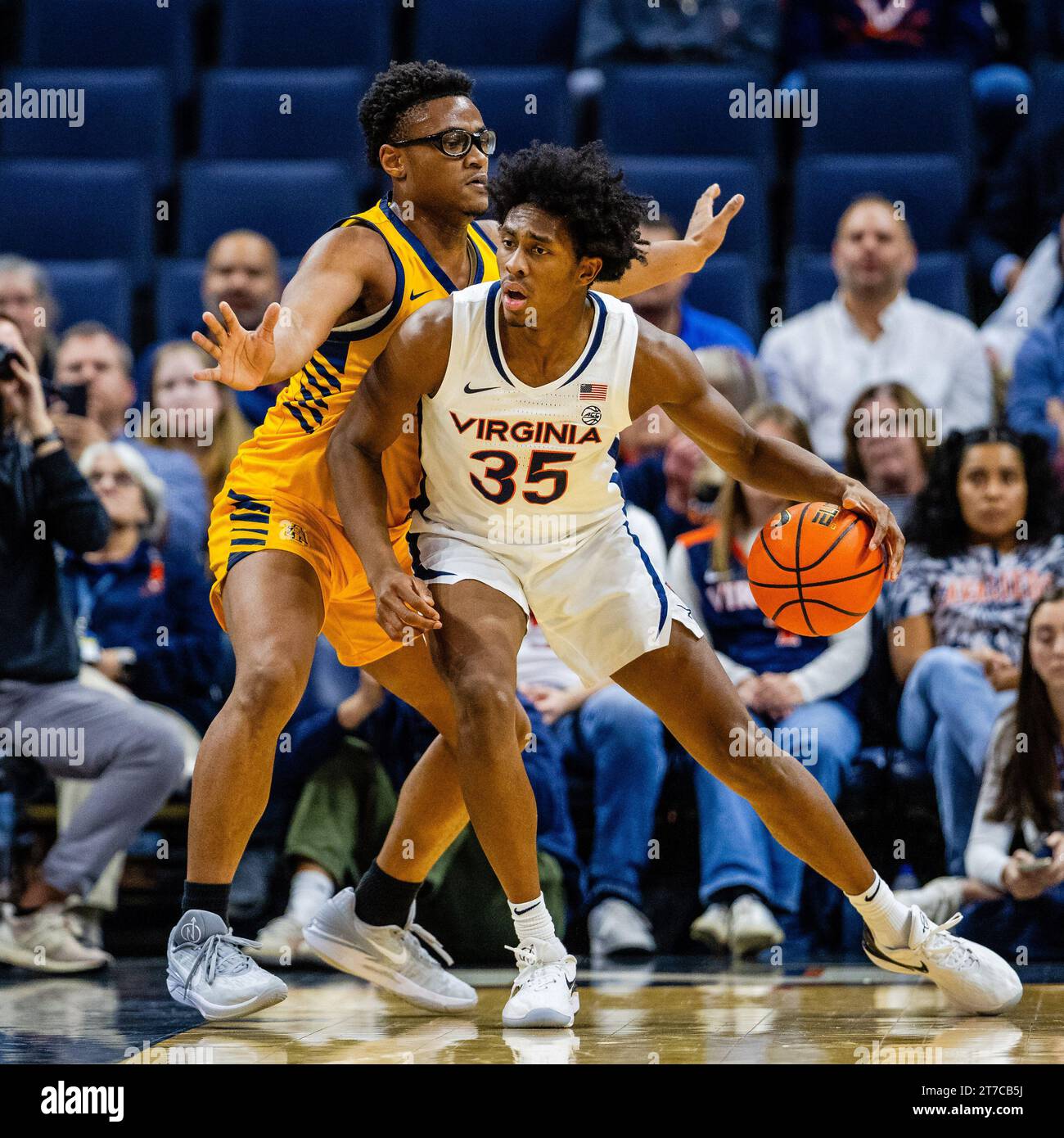 Charlottesville, VA, USA. 14th Nov, 2023. North Carolina A&T Aggies ...