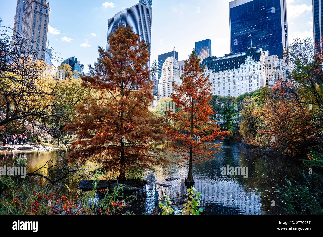 Nyc skyline autumn hi-res stock photography and images - Alamy