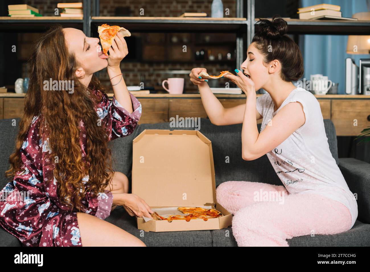Hungry lunch hi-res stock photography and images - Alamy