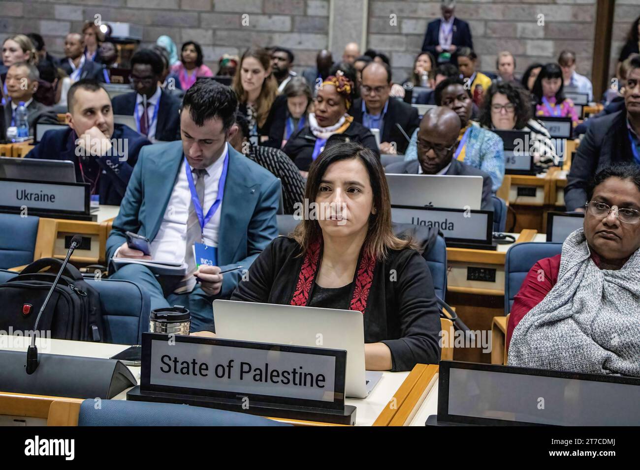 International delegate hi-res stock photography and images - Alamy