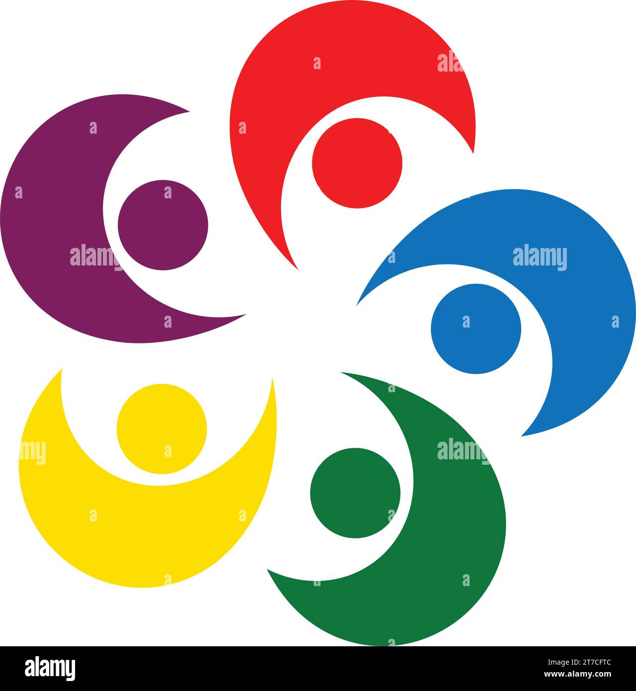 family security logo vektor illustration design Stock Vector Image ...