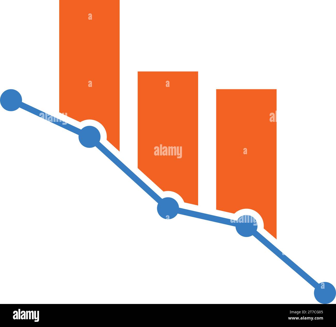 Chart analysis vector vectors Cut Out Stock Images & Pictures - Alamy