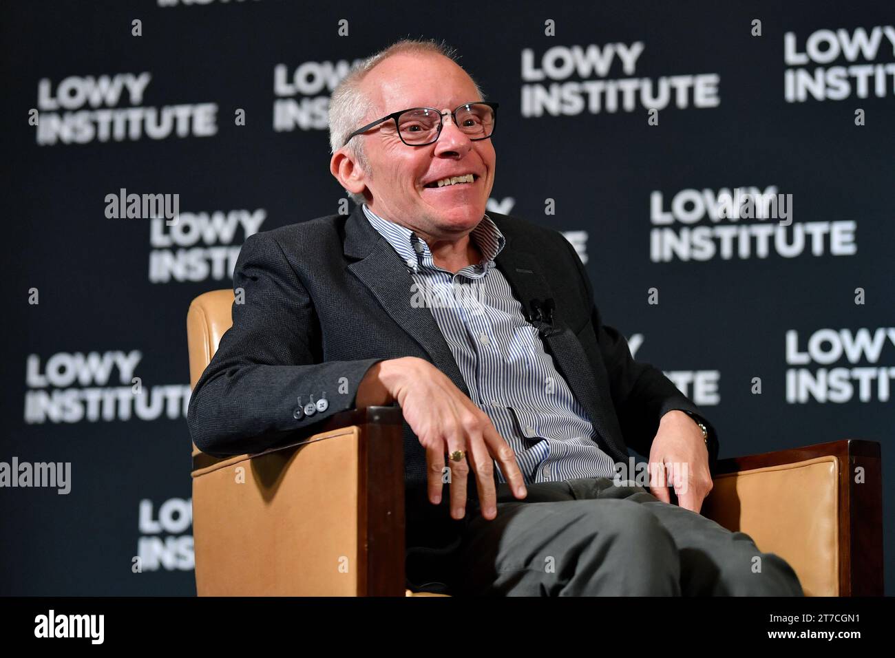 Sydney, Australia. 15th Nov, 2023. Dr Sean Turnell, a former prisoner ...