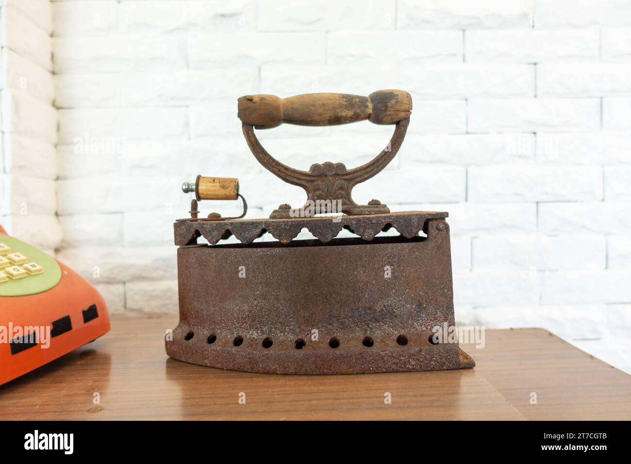 Old irons from solid metal hi-res stock photography and images - Alamy