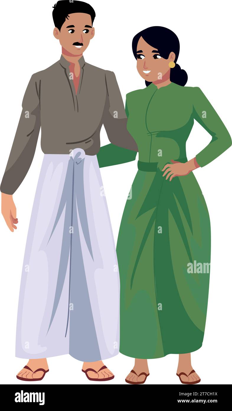 Longyi and myanmar Cut Out Stock Images & Pictures - Alamy