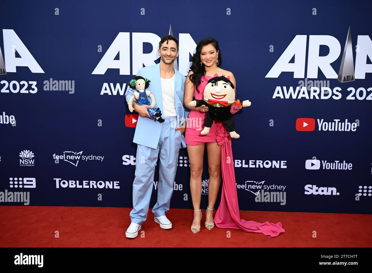 Sydney, Australia. 15th Nov, 2023. Matt Backer and Michelle Lim ...