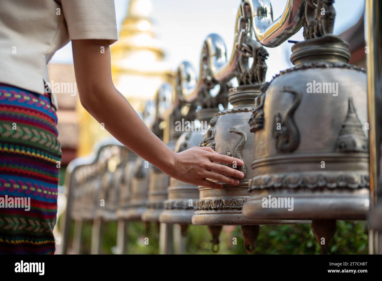 Bells buddhist chiang mai thailand buddhism temple praying thai hi-res ...