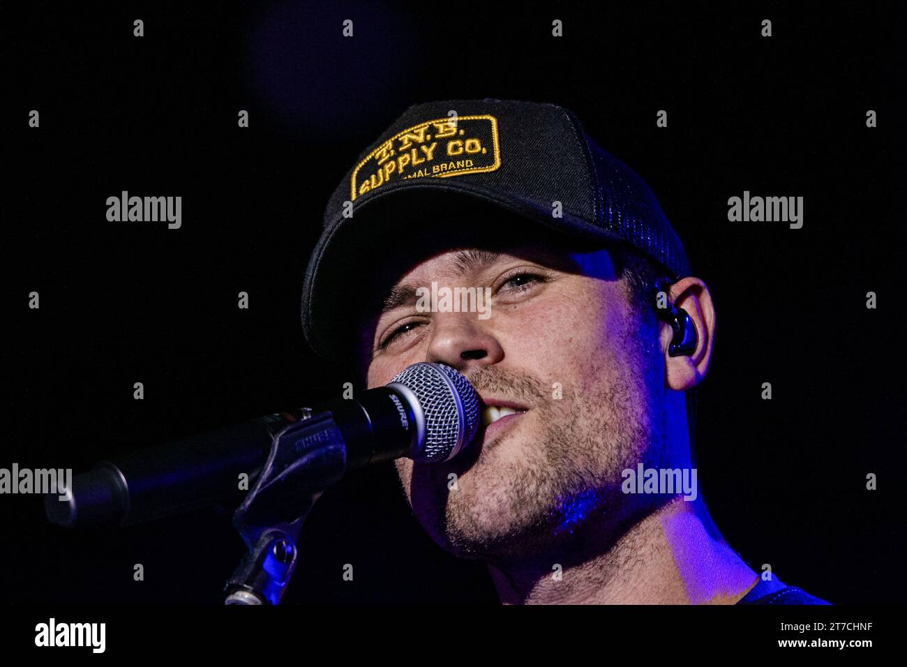 Edmonton, Canada. 09th Nov, 2023. Canadian country music artist Griffen ...