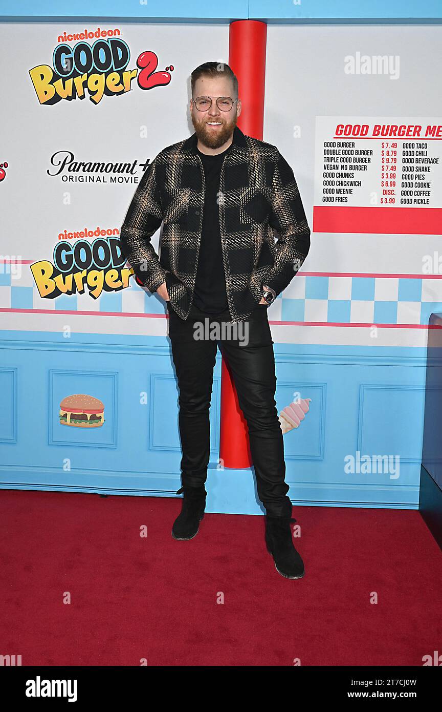Brian Griffin attends the World Premiere of "Good Burger 2" at the ...