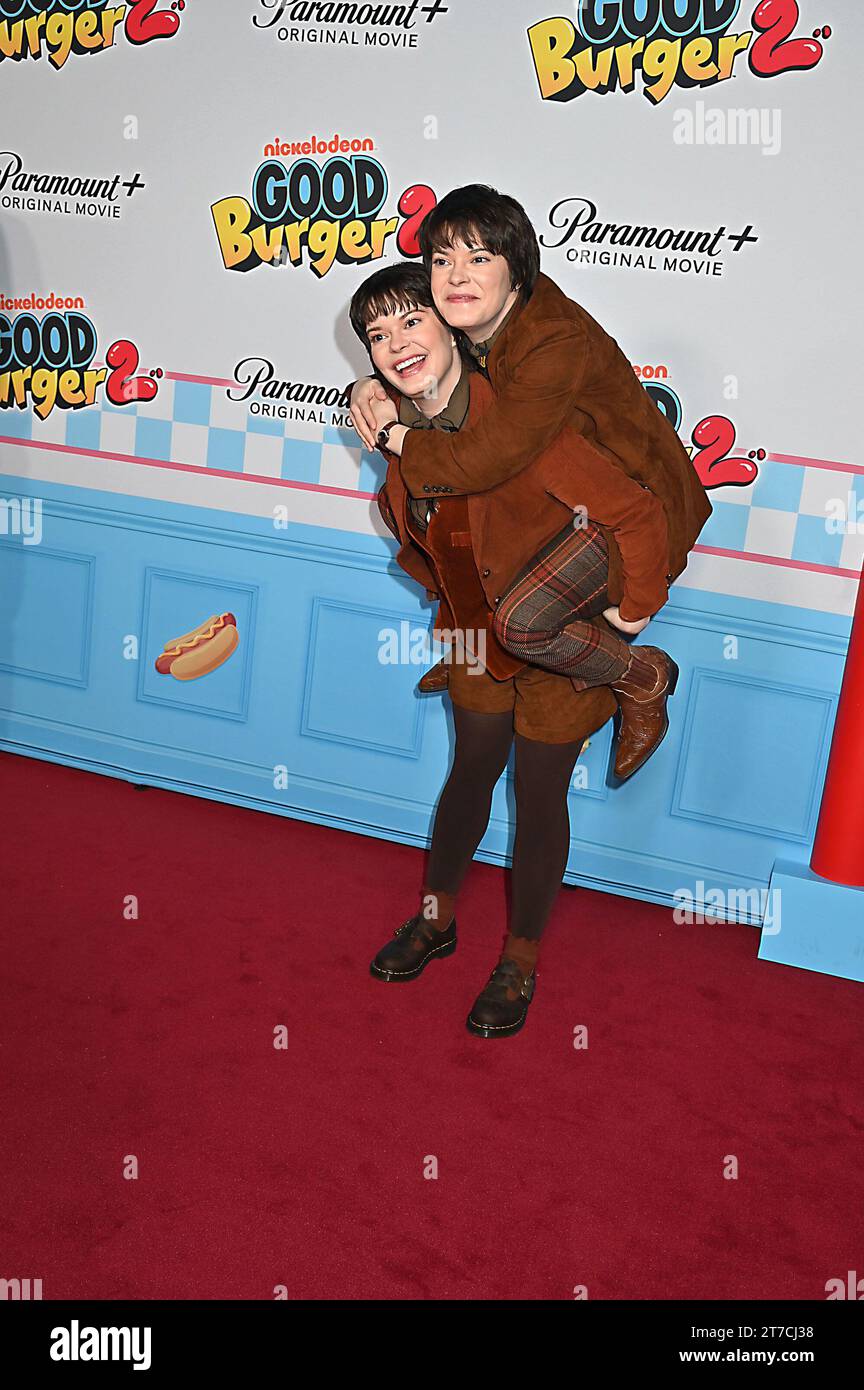 Emily Hinkler and Elizabeth Hinkler attends the World Premiere of "Good ...