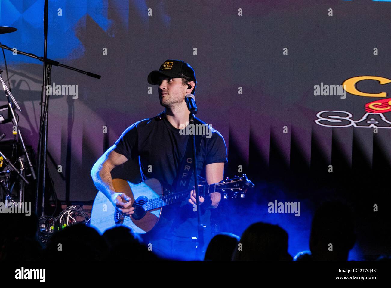 Edmonton, Canada. 09th Nov, 2023. Canadian country music artist Griffen ...