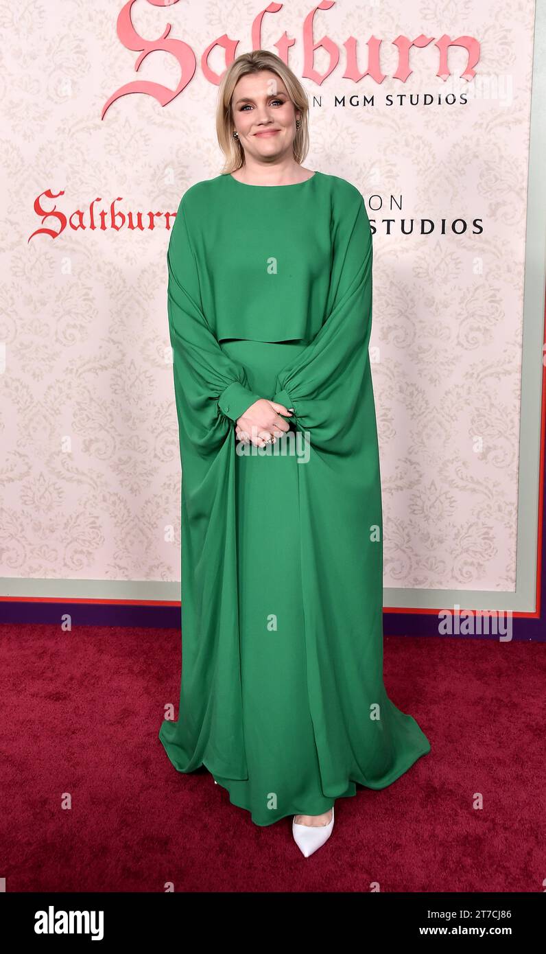 Los Angeles, USA. 14th Nov, 2023. Emerald Fennell arriving at the Los ...