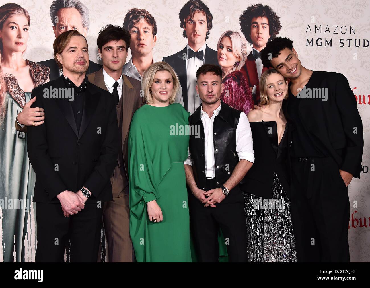 Los Angeles, USA. 14th Nov, 2023. Paul Rhys, Jacob Elordi, Emerald ...