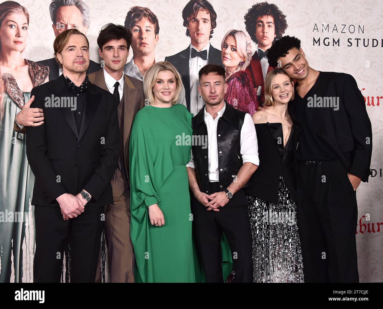 Los Angeles, USA. 14th Nov, 2023. Paul Rhys, Jacob Elordi, Emerald ...