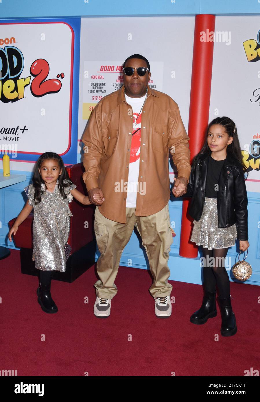 New York, NY, USA. 14th Nov, 2023. Gianna Thompson, Kenan Thompson and ...