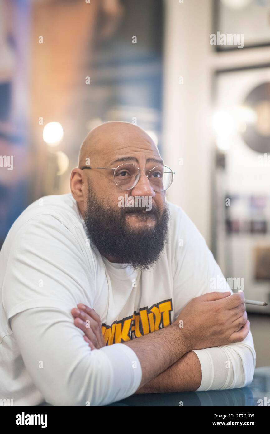 PRODUCTION - 13 November 2023, Hesse, Frankfurt/Main: Moses Pelham ...