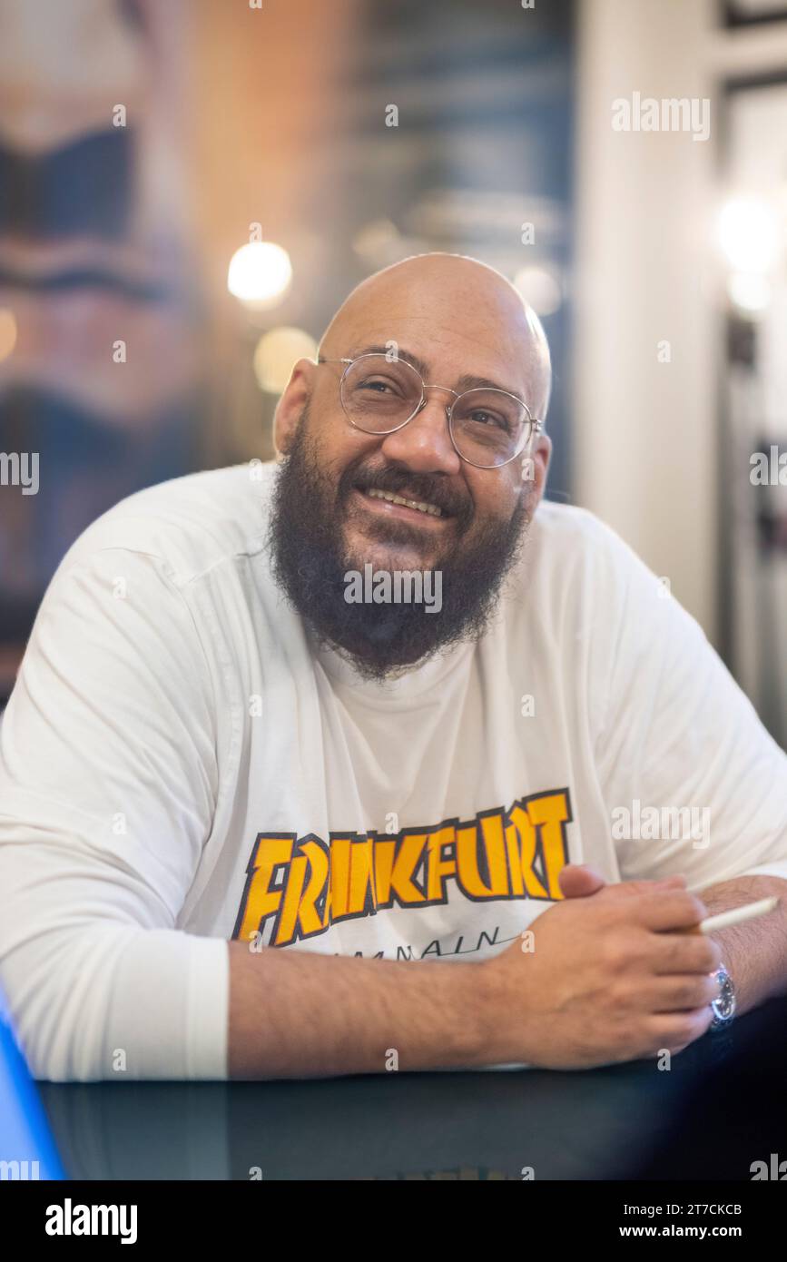 PRODUCTION - 13 November 2023, Hesse, Frankfurt/Main: Moses Pelham ...