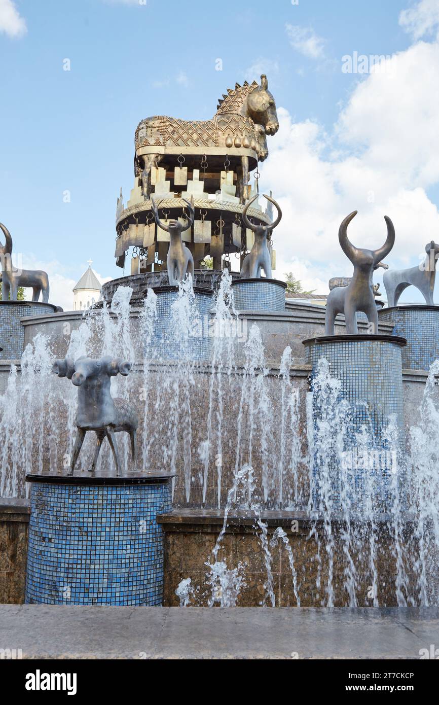 The Kolchis Fountain in Kutaisi, an homage to the ancient Kingdom of ...